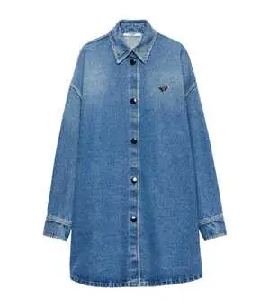 Prada Denim Oversized Shirt