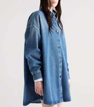 Prada Denim Oversized Shirt