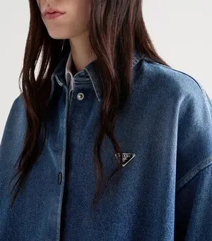 Prada Denim Oversized Shirt
