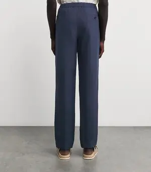 Ralph Lauren Purple Label Linen Davis Trousers
