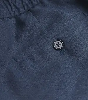 Ralph Lauren Purple Label Linen Davis Trousers
