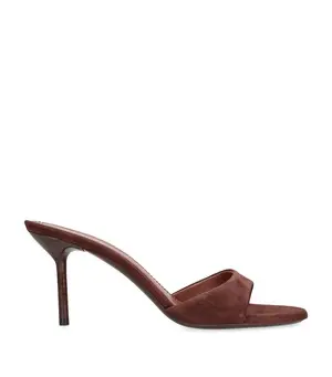 Paris Texas Suede Lidia Mules 70