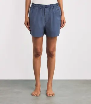 SKIMS Cotton Poplin Boxer Shorts