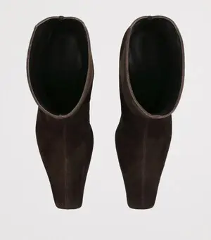 Khaite Ona Ankle Boots 55 - Brown