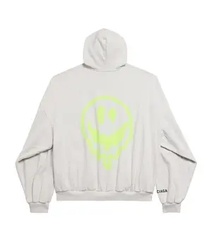 Balenciaga Oversized Graffiti Hoodie