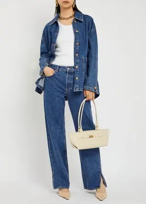 ANINE BING Roy Straight-leg Jeans - Blue
