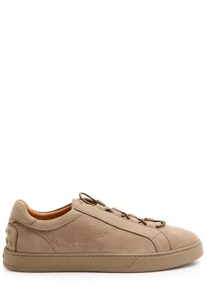 Men's Nubuck Lace-Up Sneakers
