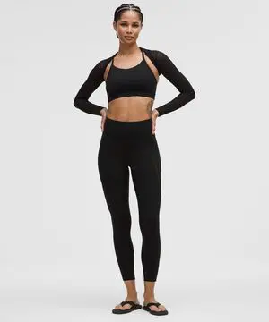 Lululemon Flow Y Mid-support Bra - Black