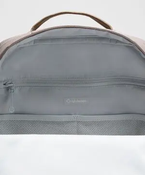 Lululemon Double-zip Backpack 22l - Warm Ash Grey