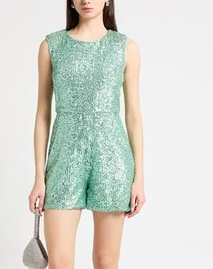 LIU •JO Sleeveless Playsuit With Sequins