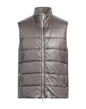 Eleventy Sleeveless Padded Vest - Grey