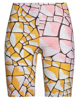 Emilio Pucci Printed Bike Shorts - Yellow