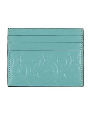 FERRAGAMO Cardholder Calfskin - Sky Blue