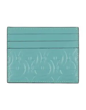 FERRAGAMO Cardholder Calfskin - Sky Blue