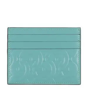 FERRAGAMO Cardholder Calfskin - Sky Blue