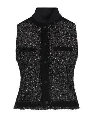 Women's Black Jean Vests