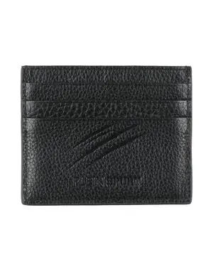 PLEIN SPORT Cardholder Cow Leather, Polyurethane