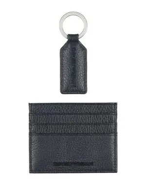 Emporio Armani Cardholder Midnight Leather - Blue