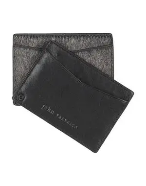 John Varvatos Cardholder Leather - Black
