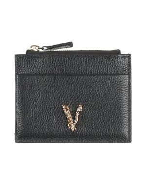 Versace Cardholder Calfskin - Black