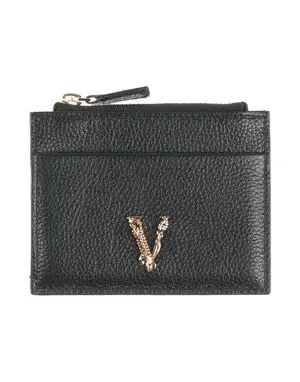 Versace Cardholder Calfskin - Black