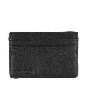 Zadig&Voltaire Cardholder Leather, Textile Fibers - Black