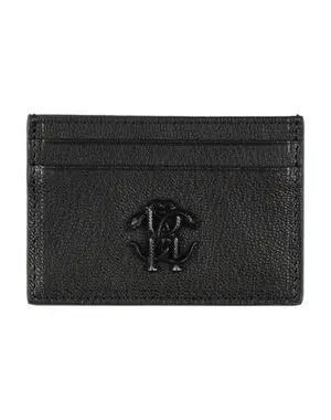 Roberto Cavalli Cardholder Leather - Black