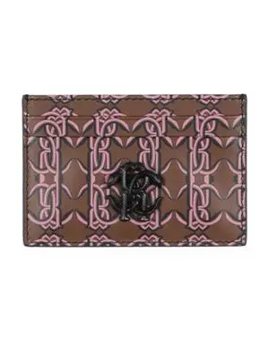 Roberto Cavalli Cardholder Leather - Brown