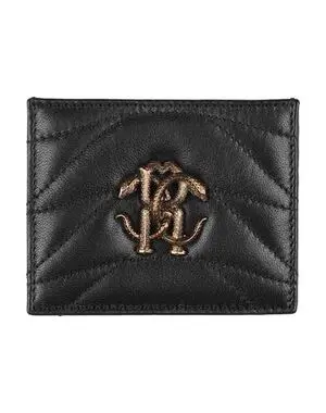 Roberto Cavalli Cardholder Leather - Black