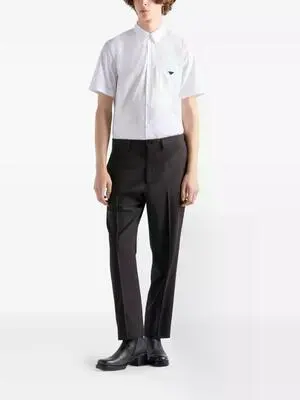 Prada Patch-pocket Short-sleeve Shirt