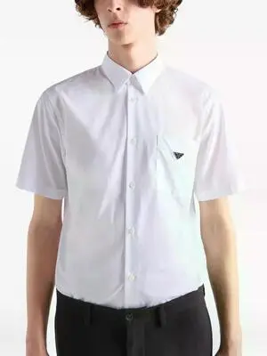 Prada Patch-pocket Short-sleeve Shirt