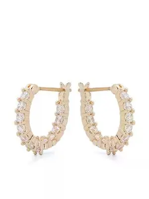 SWAROVSKI Matrix Vittore Hoop Earrings - Gold