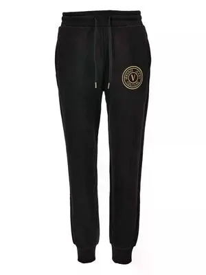 Versace Logo-plaque Drawstring Trousers