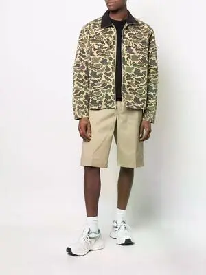 Dickies Logo-patch Bermuda Shorts - Neutrals