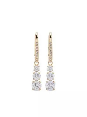 SWAROVSKI Stilla Attract Hoop Earrings - Gold