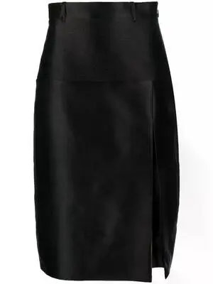 Gucci Duchesse Silk Side-slit Skirt