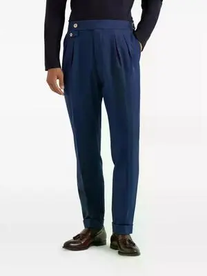 Brunello Cucinelli Pleated Front Tailored Trousers
