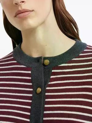 Brunello Cucinelli Striped Cardigan