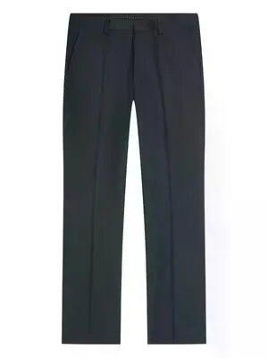Dries Van Noten Cotton-blend Straight-leg Trousers
