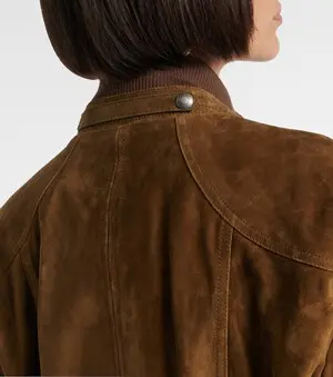 TOM FORD Suede Bomber Jacket