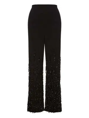 Alberta Ferretti Alberta Ferretti Wool Pant - Black