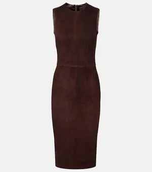 Stouls Eva Suede Minidress - Brown