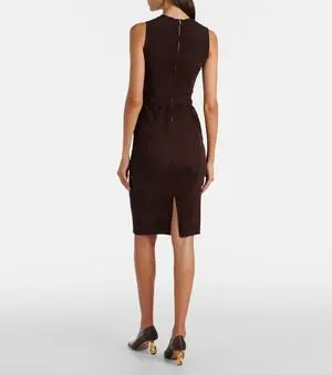 Stouls Eva Suede Minidress - Brown