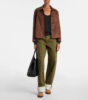 TOD'S Suede Ankle Boots With Rubber Sole