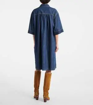 Valentino Garavani Denim Shirt Dress