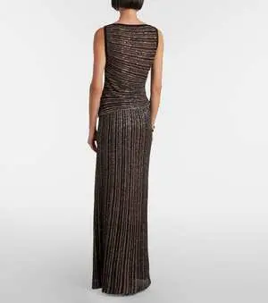 Missoni Zig Zag Sequined Maxi Skirt - Multicoloured