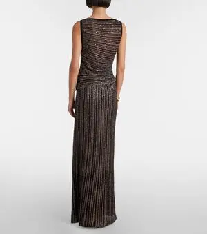 Missoni Zig Zag Sequined Maxi Skirt