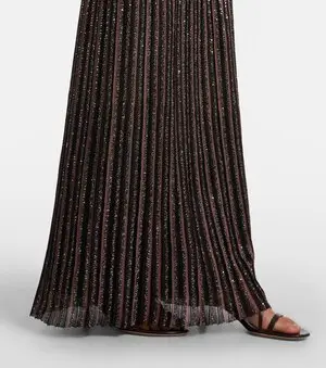 Missoni Zig Zag Sequined Maxi Skirt