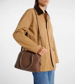 THE ROW India 10 Small Leather Tote Bag - Brown