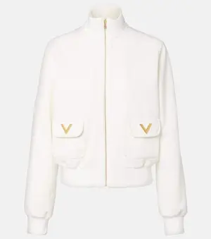 Valentino Garavani Zip Up Sweatshirts Hoodies For Women